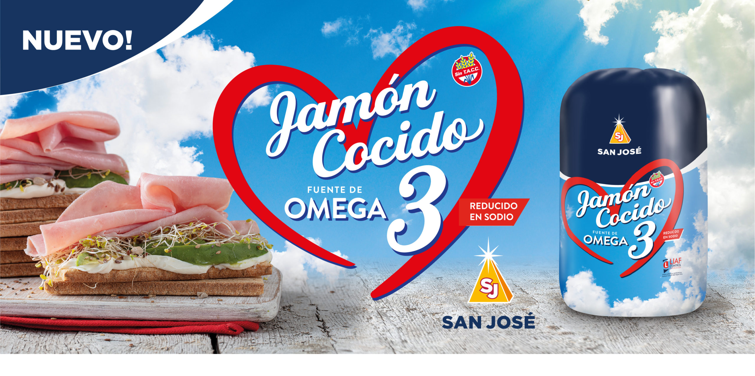 Alimentos San José, con el primer jamón cocido con Omega3
